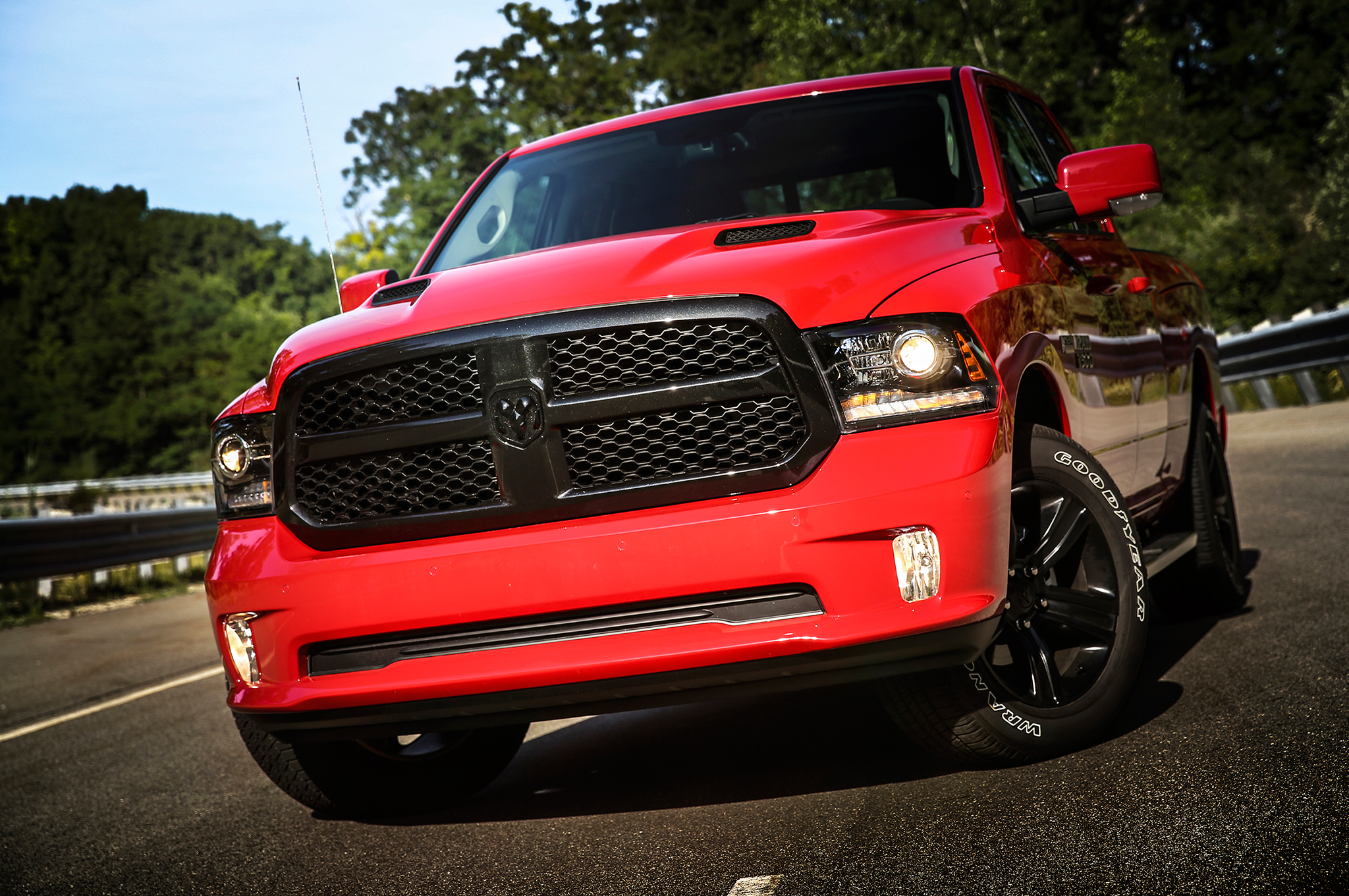2017 Ram 1500 Rebel Spiced Up With New Delmonico Red Paint Automobile