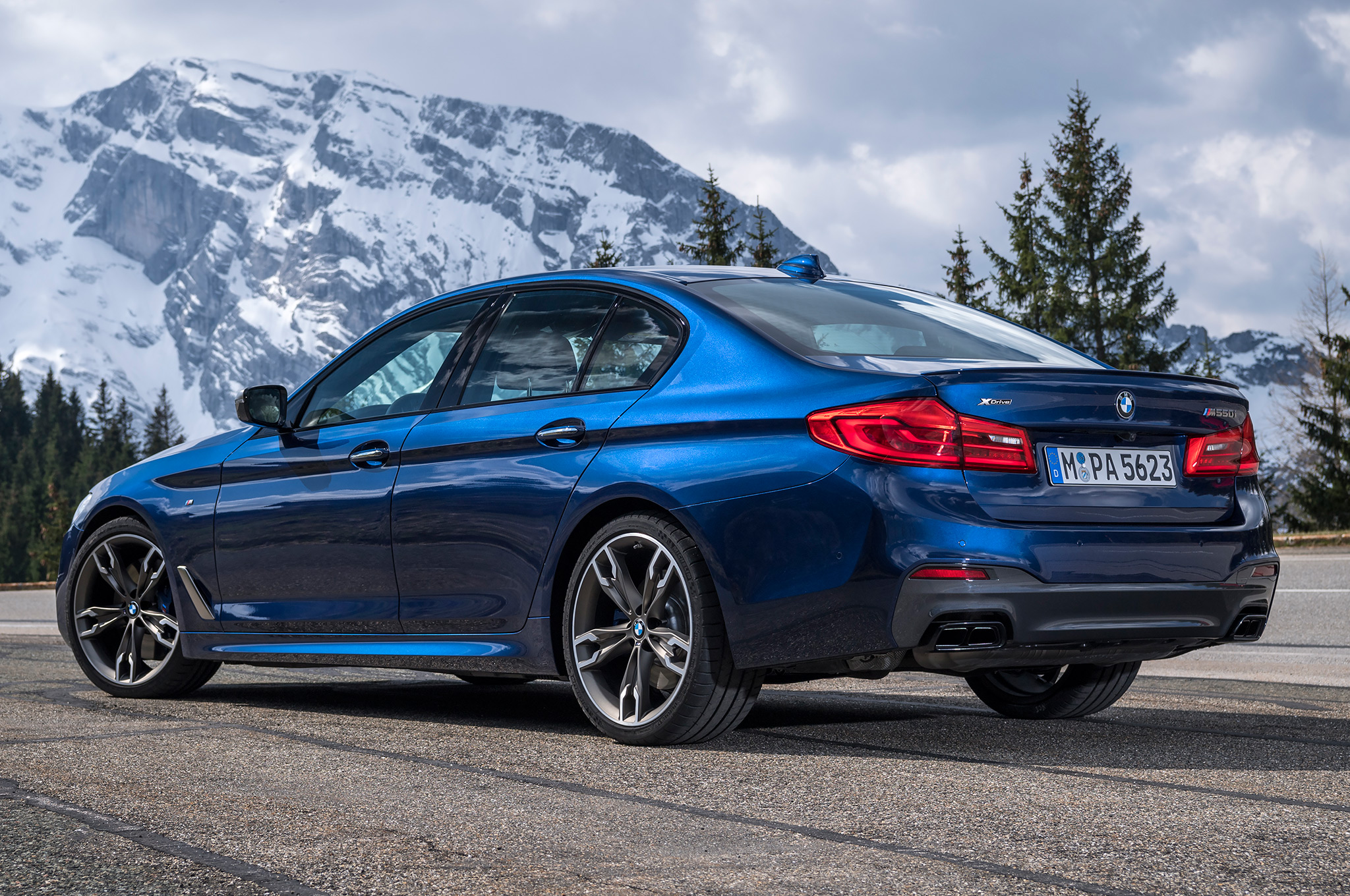 2018 BMW M550i XDrive First Drive Review Automobile Magazine