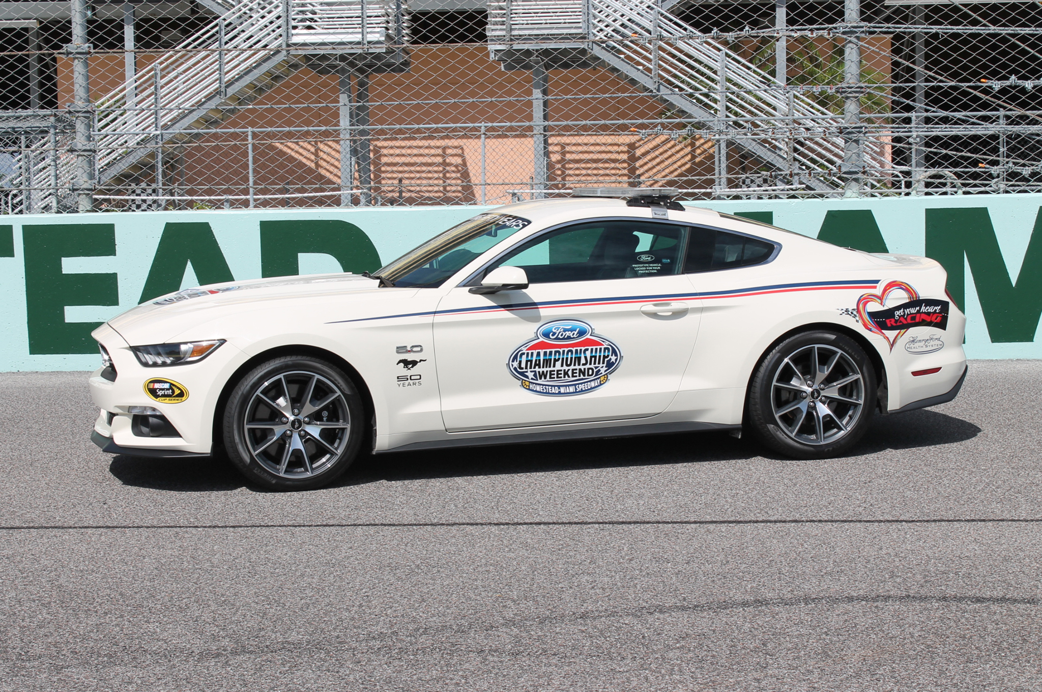2015 Ford Mustang 50 Years Limited Edition to Serve as NASCAR Pace Car