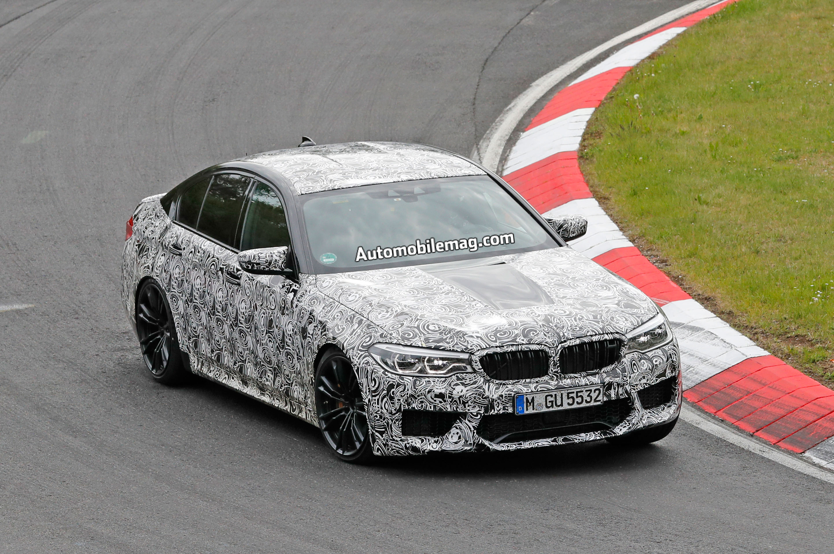 BMW M5 Spied with Lower Front Bumper Revealed | Automobile Magazine