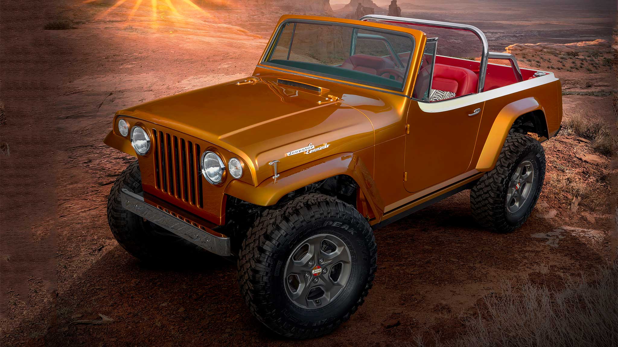 Old Looks, New Tech: Meet Jeep's Jeepster Beach Restomod